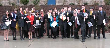 Bothell High students shine at business conference | Bothell-Kenmore ...