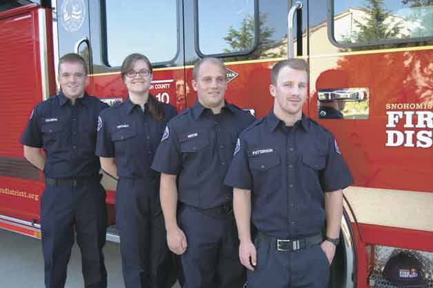 Bothell's Patterson becomes volunteer firefighter | Bothell-Kenmore Reporter
