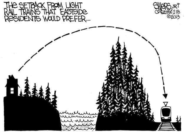 Eastside residents preferred setback | Cartoon | Bothell-Kenmore Reporter