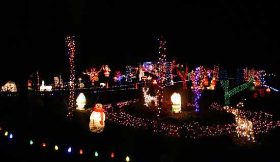 Bothell man's 100,000 holiday lights dazzle all | Bothell-Kenmore Reporter