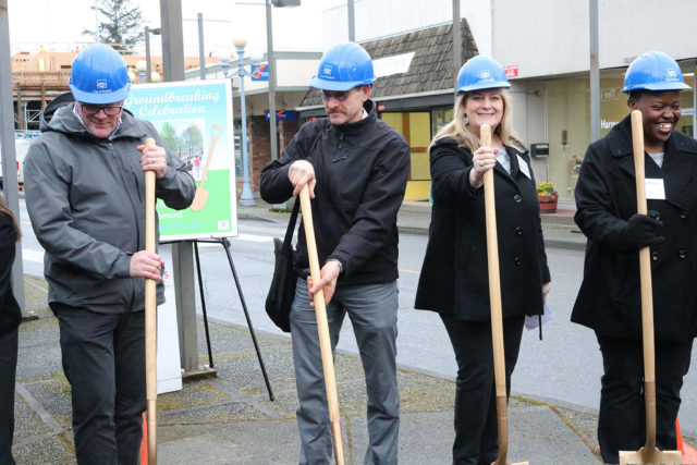 Groundbreaking ceremony held for Main Street Enhancement Project in ...