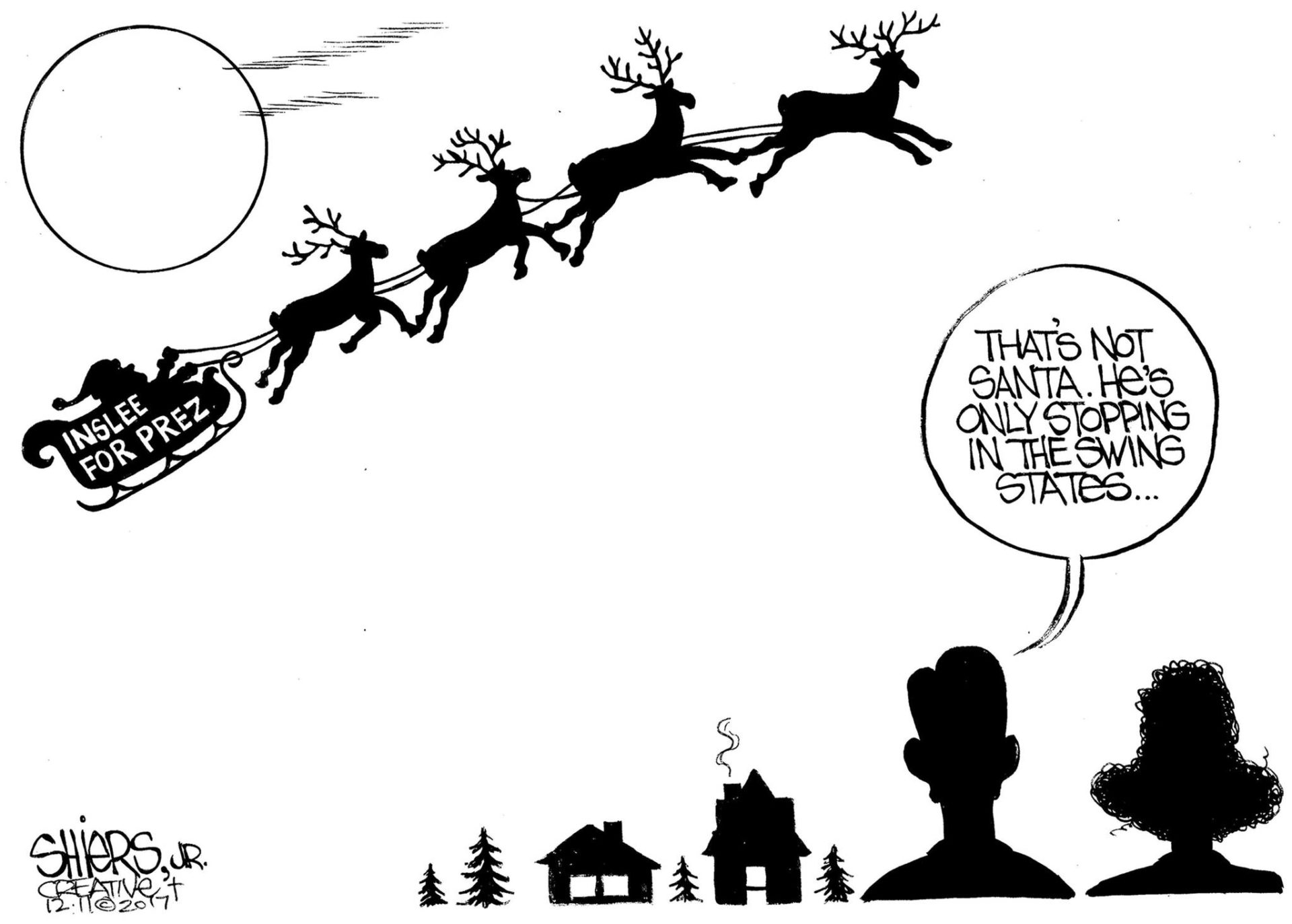 Inslee 2020? | Cartoon | Bothell-Kenmore Reporter