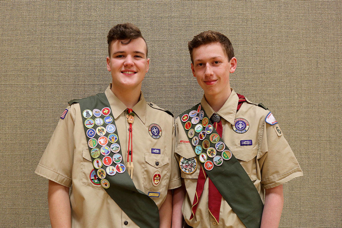 Bothell’s Hogge and MacDonald receive Eagle Scout awards | Bothell ...