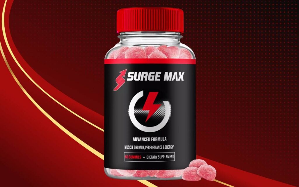 Surge Max Male Gummies – Energy & Vitality Booster for Men with Natural ...