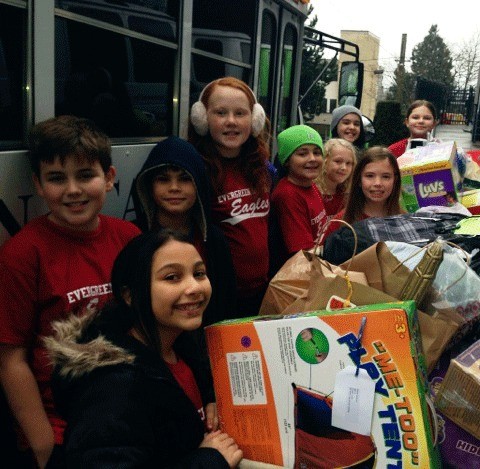 Evergreen Academy students in Bothell and Kirkland donate to Childhaven ...