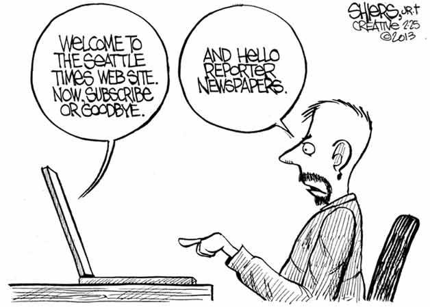 Hello Reporter Newspapers | Cartoon - Bothell-Kenmore Reporter