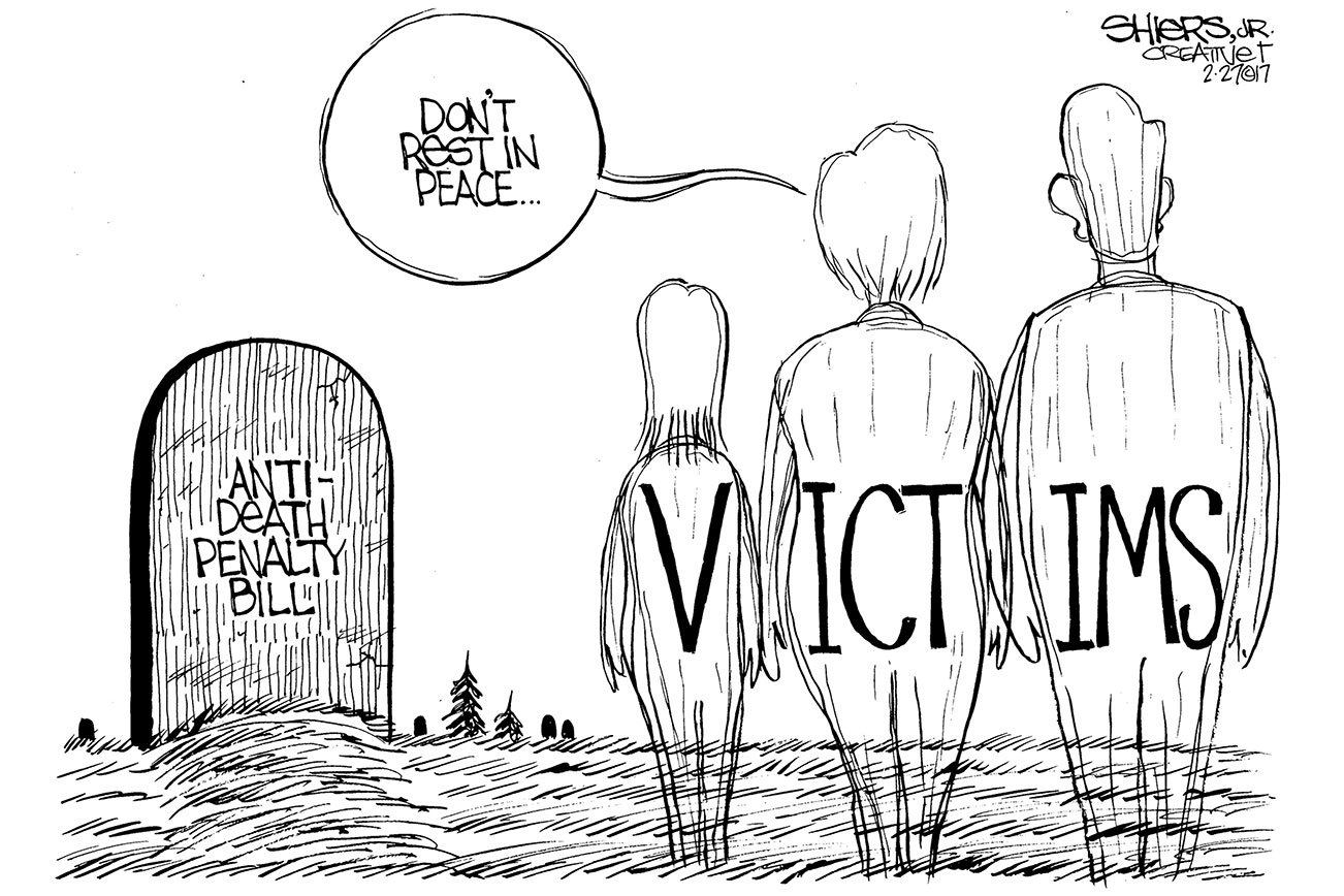 Death penalty bill | Cartoon | Bothell-Kenmore Reporter
