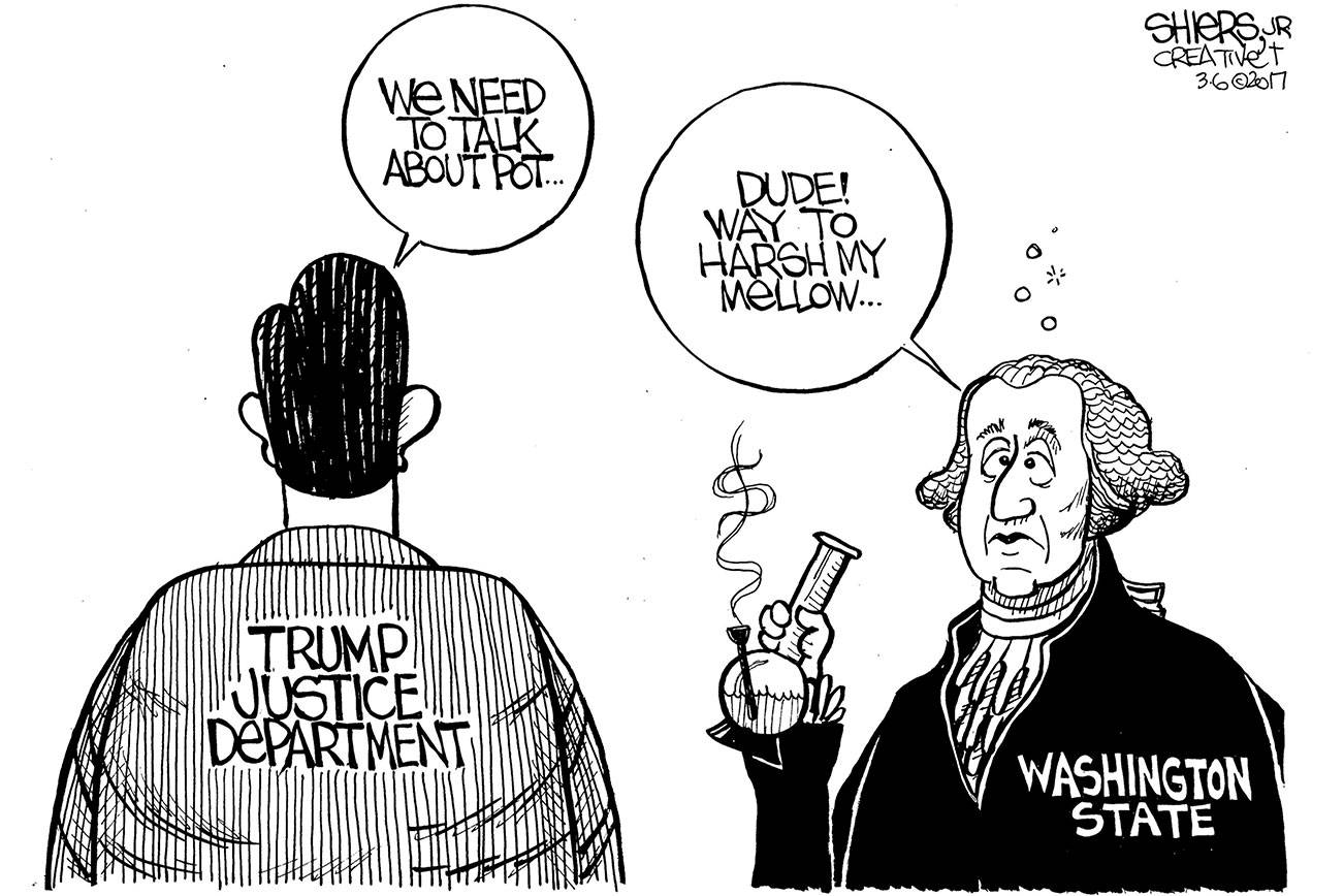 We need to talk about pot | Cartoon | Bothell-Kenmore Reporter