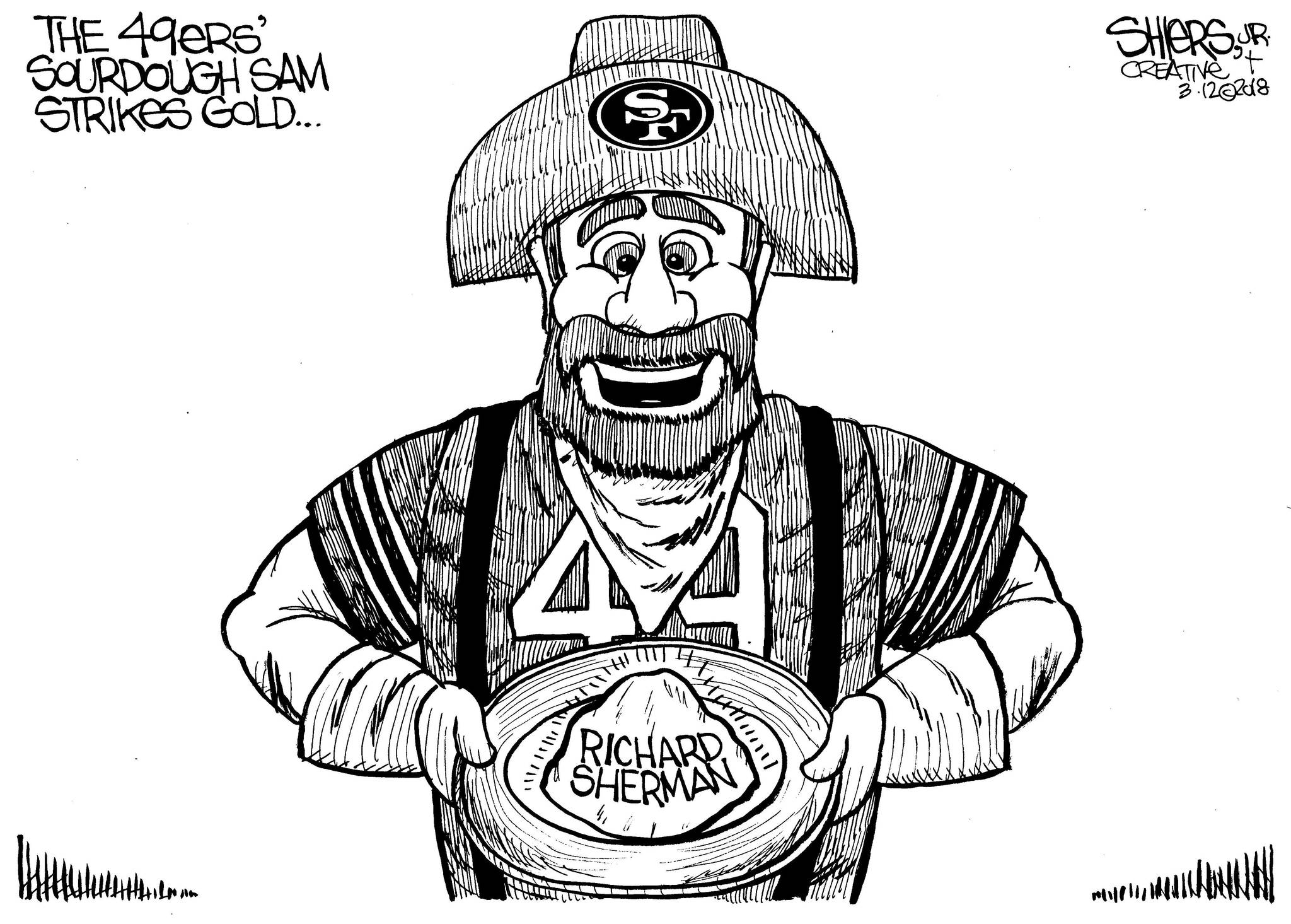 Bye, bye Sherman | Cartoon | Bothell-Kenmore Reporter