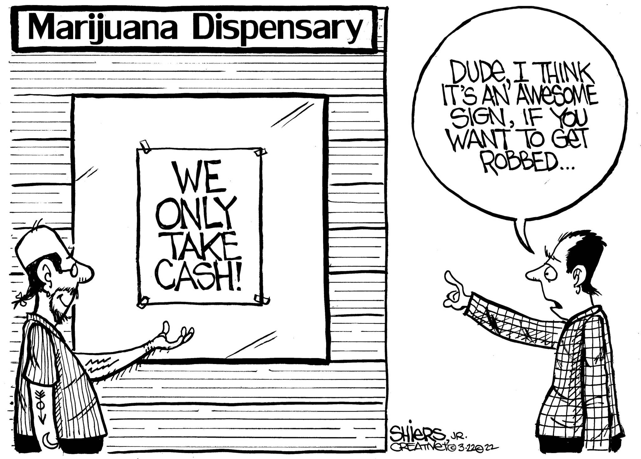 Pot shop robberies | Shiers - Bothell-Kenmore Reporter