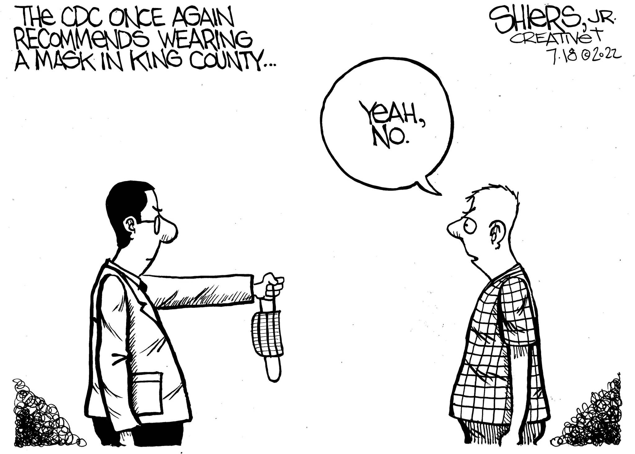 Who wants to wear a mask in King County? | Shiers - Bothell-Kenmore ...