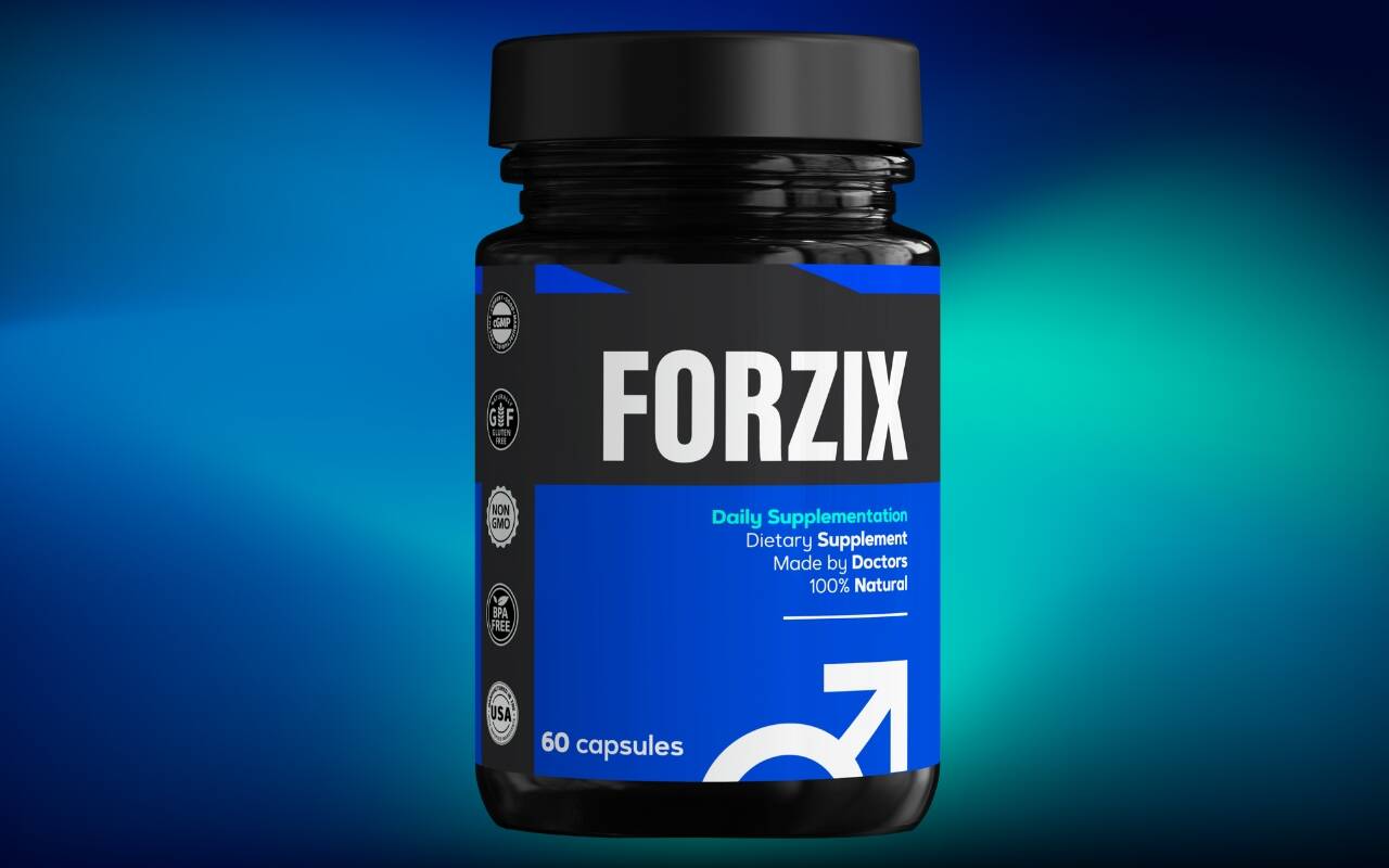 FORZIX Natural Testosterone Booster for Men – Plant-Based Support for ...